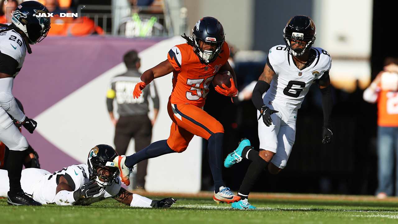 Jaleel McLaughlin's 16-yard rush ends with a cartwheel finish | Broncos ...