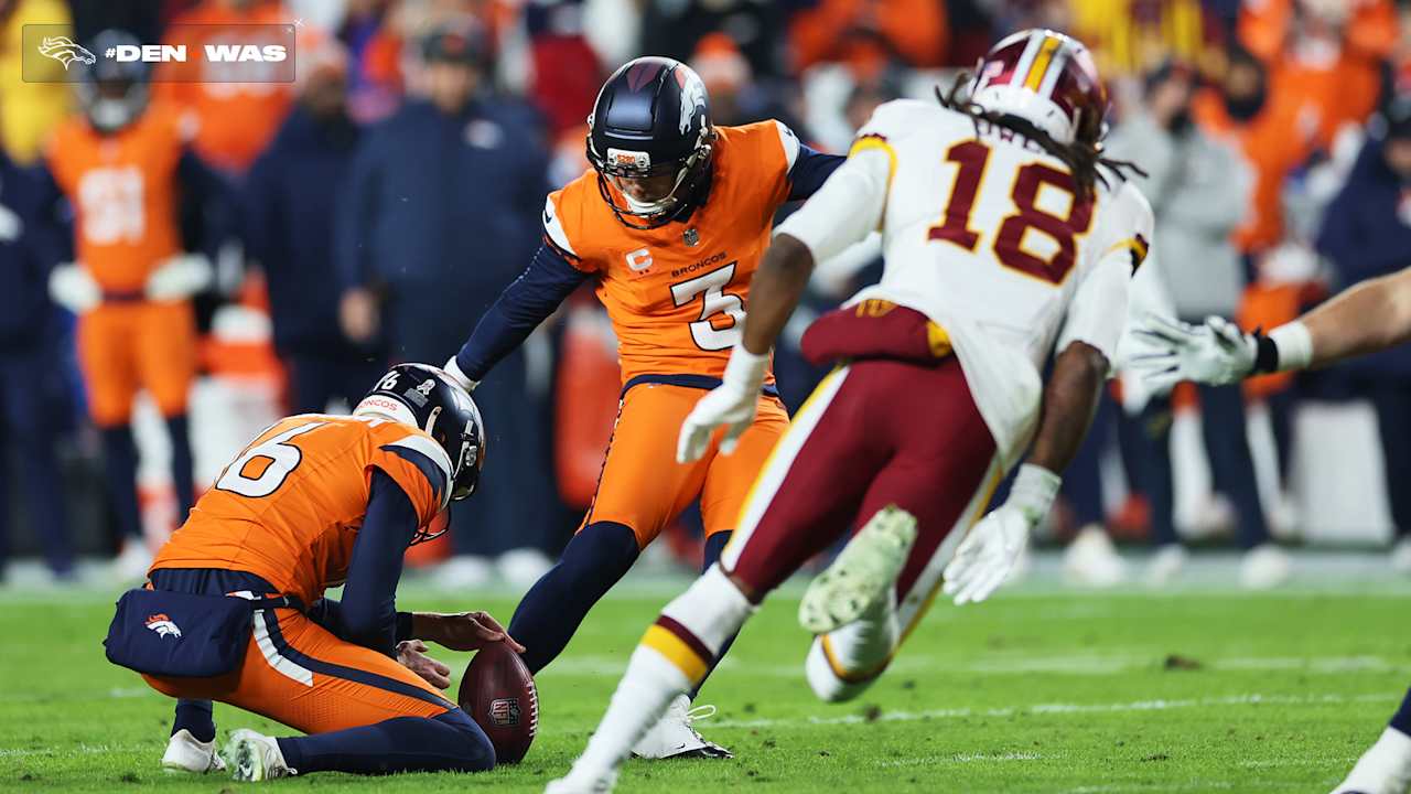 K Wil Lutz hits his second field goal to extend Denver's lead | Broncos ...