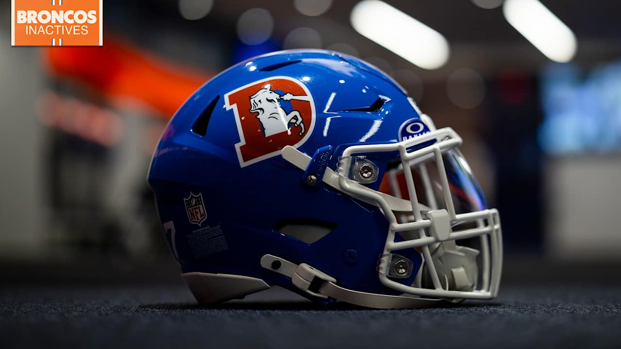 Broncos announce inactive players for Week 10 game vs. Raiders