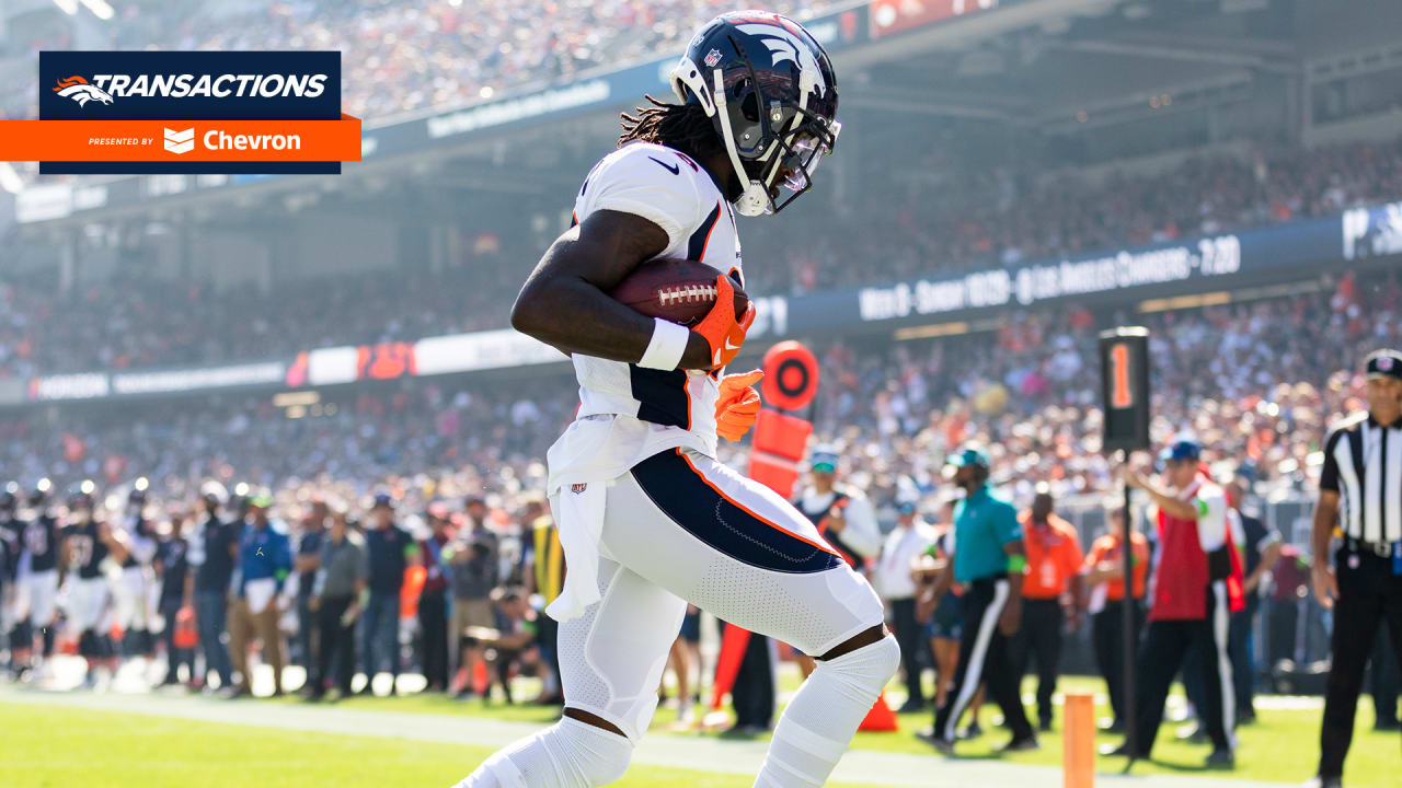 Broncos designate WR Brandon Johnson for return from IR