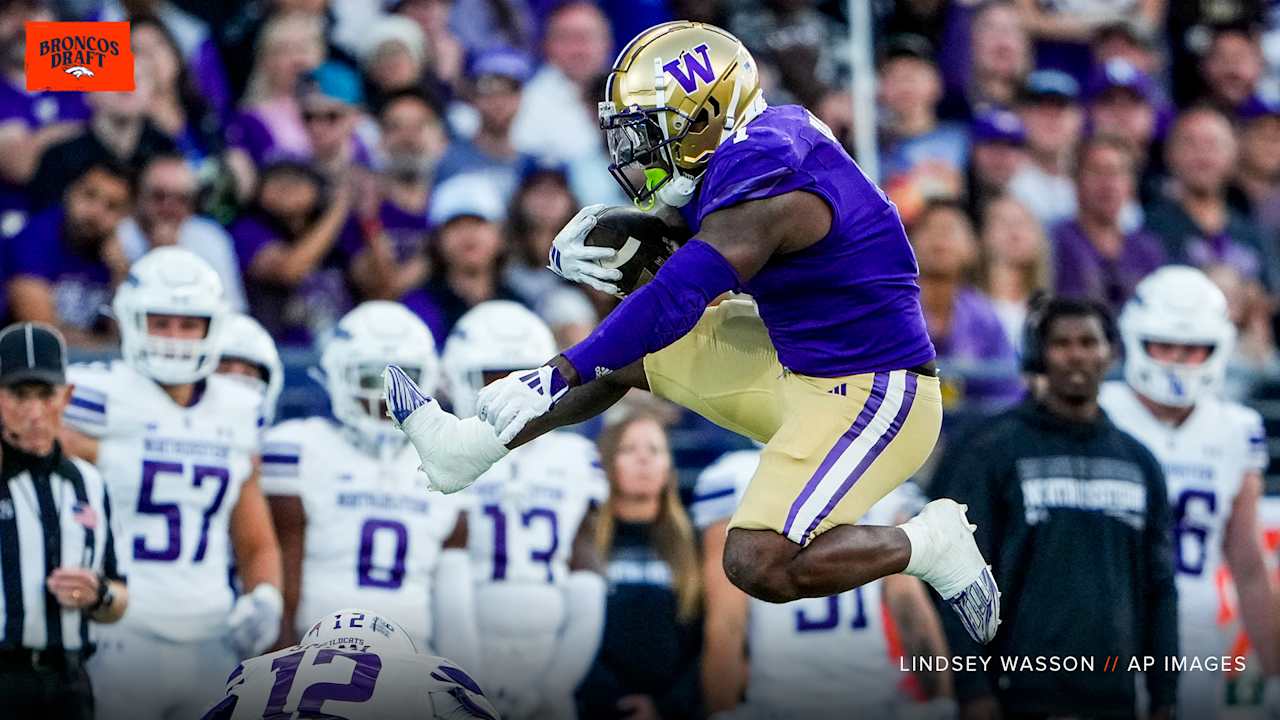 WATCH: New Broncos RB Jonah Coleman's top college highlights