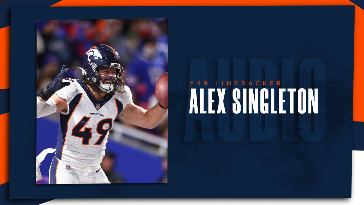'A team that's ready to fight': ILB Alex Singleton details Broncos ...