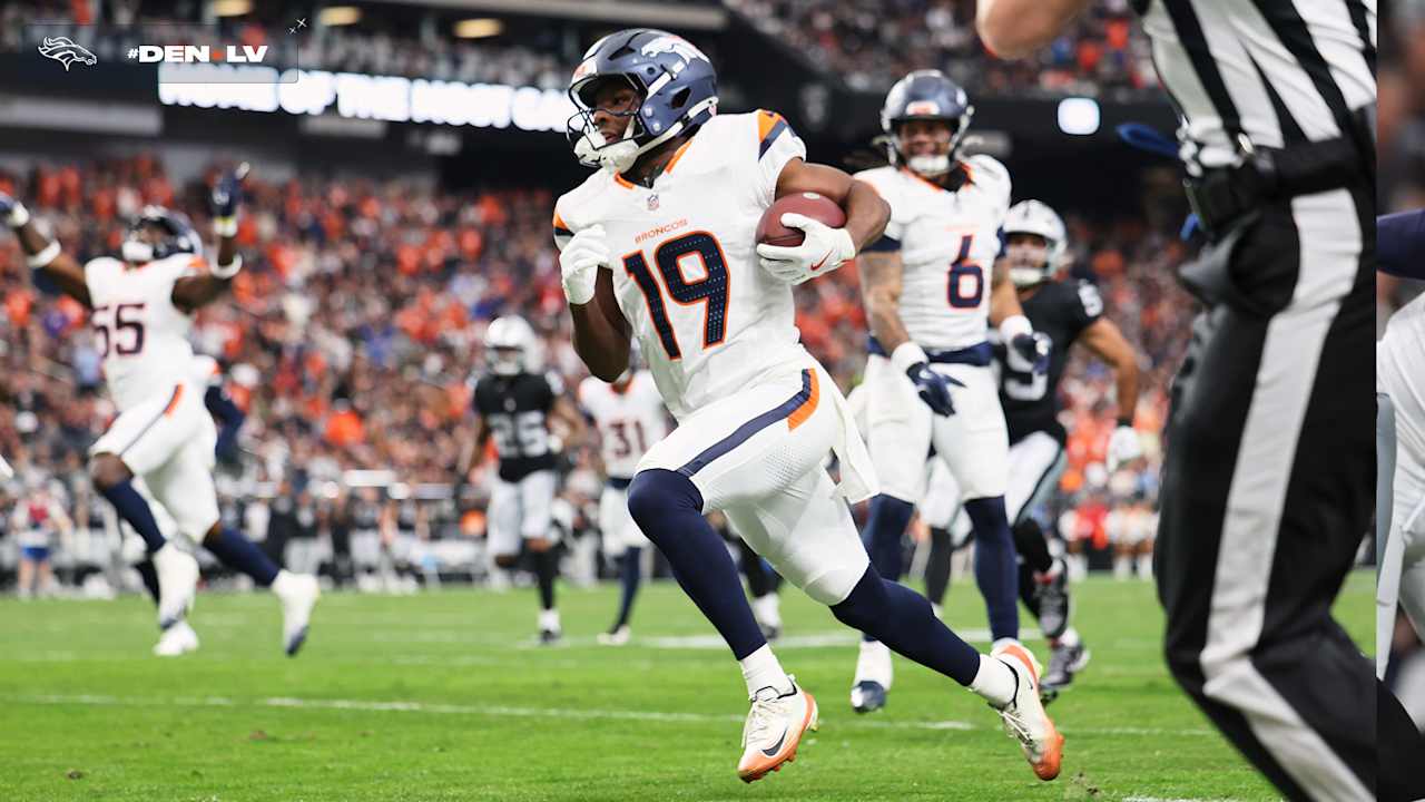 WR Marvin Mims Jr. scores his first career punt-return touchdown ...