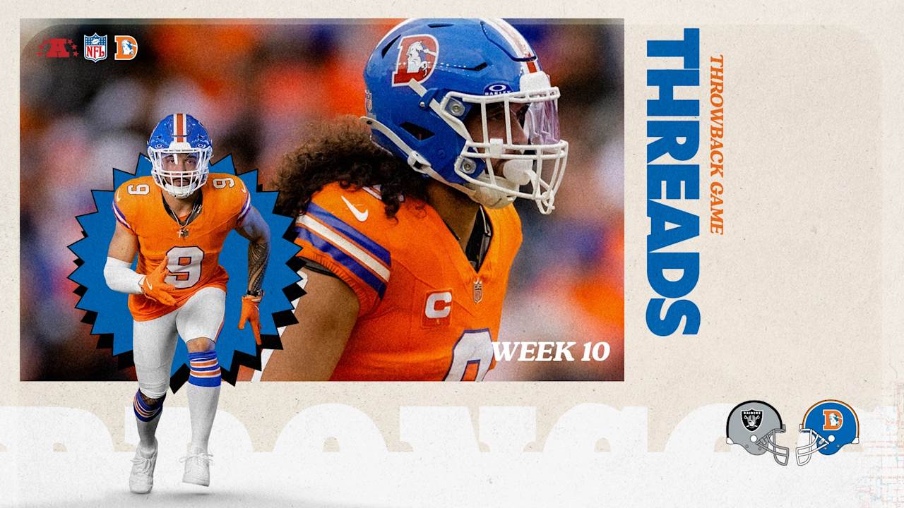 Broncos to wear throwback uniforms for ‘Thursday Night Football ...