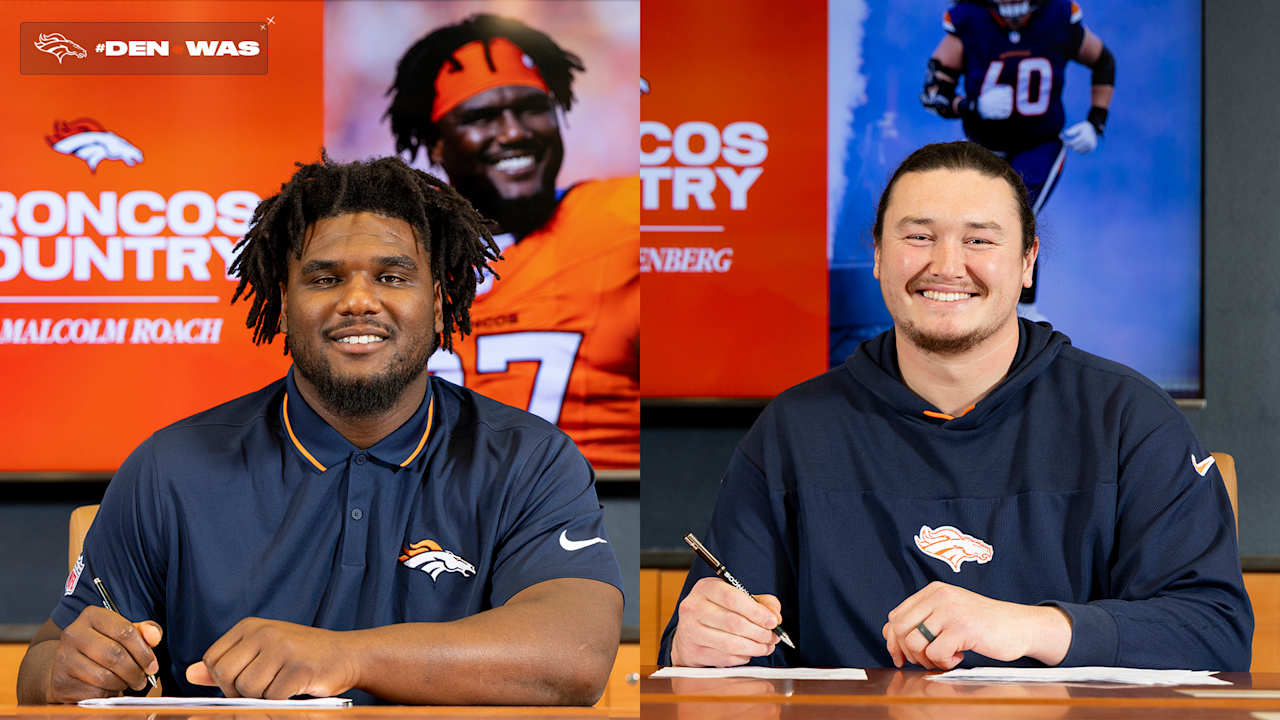 In extending DT Malcolm Roach and C Luke Wattenberg, Broncos show continued commitment to ...