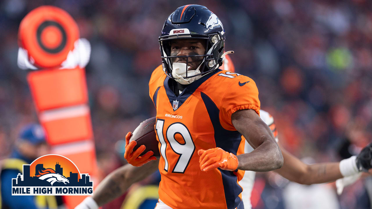 Mile High Morning: CBS Sports tabs WR Marvin Mims Jr. as Year 2 breakout candidate