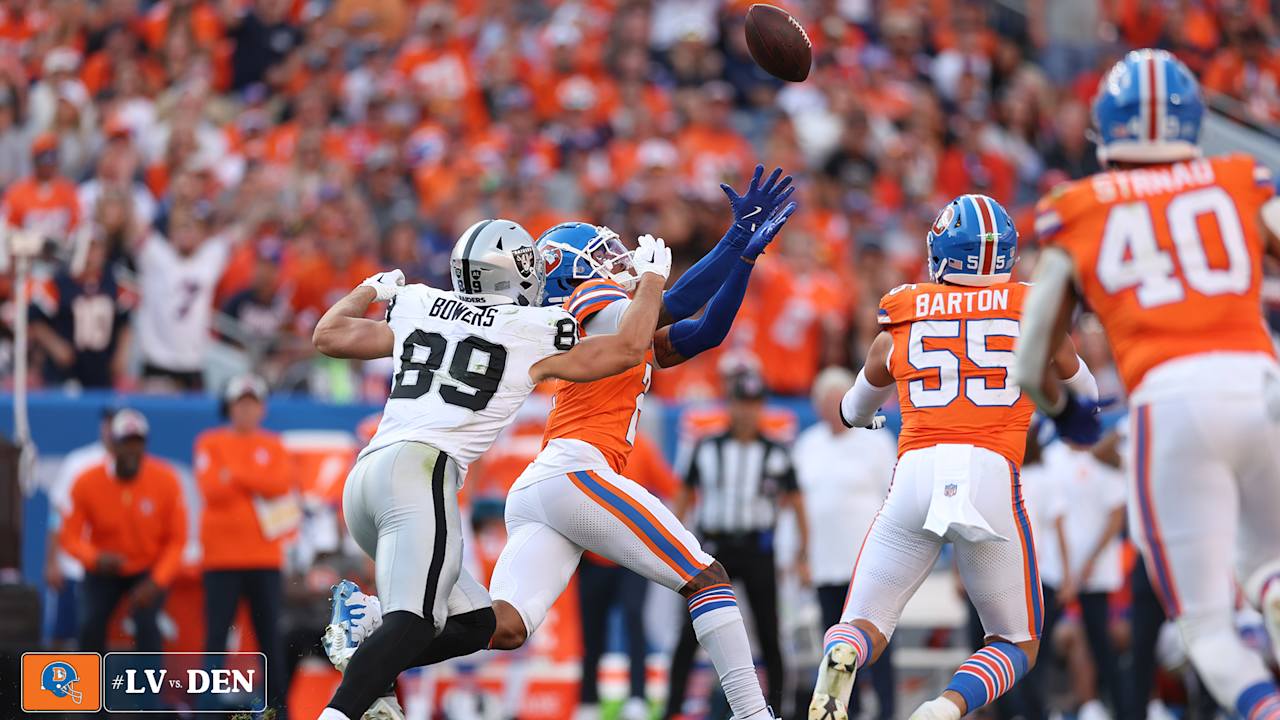 CB Pat Surtain II records second interception of the day | Broncos vs ...