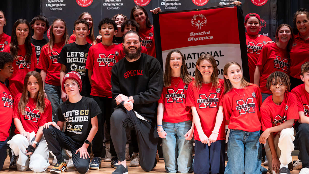 Photos: Alex Singleton helps present Unified Champion Schools National ...