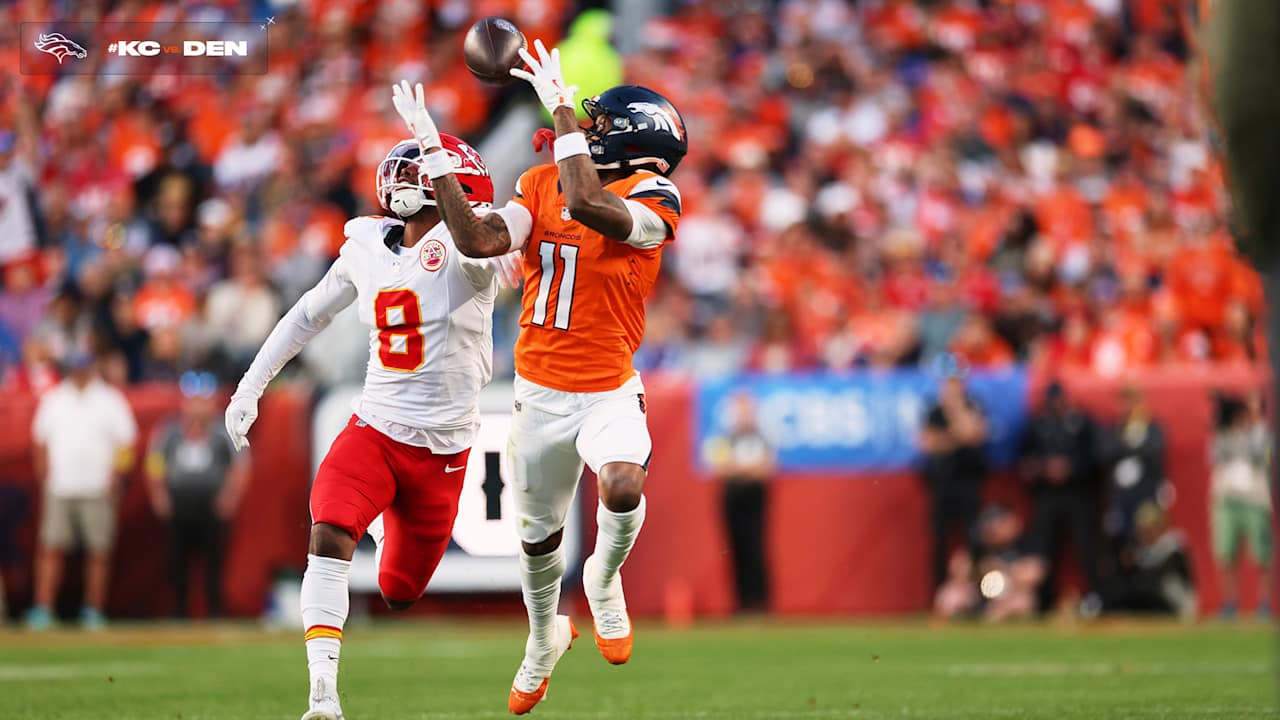 QB Bo Nix launches 35-yard pass to WR Troy Franklin | Broncos vs. Chiefs