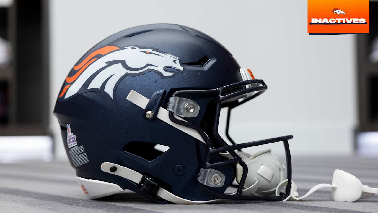 Broncos announce inactive players for Week 6 game vs. Jets