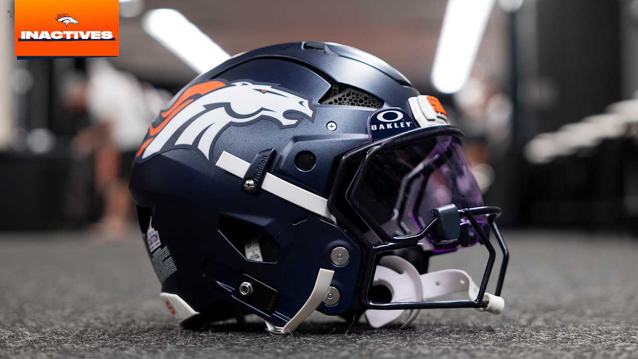 Broncos announce inactives for Week 5 game vs. Eagles