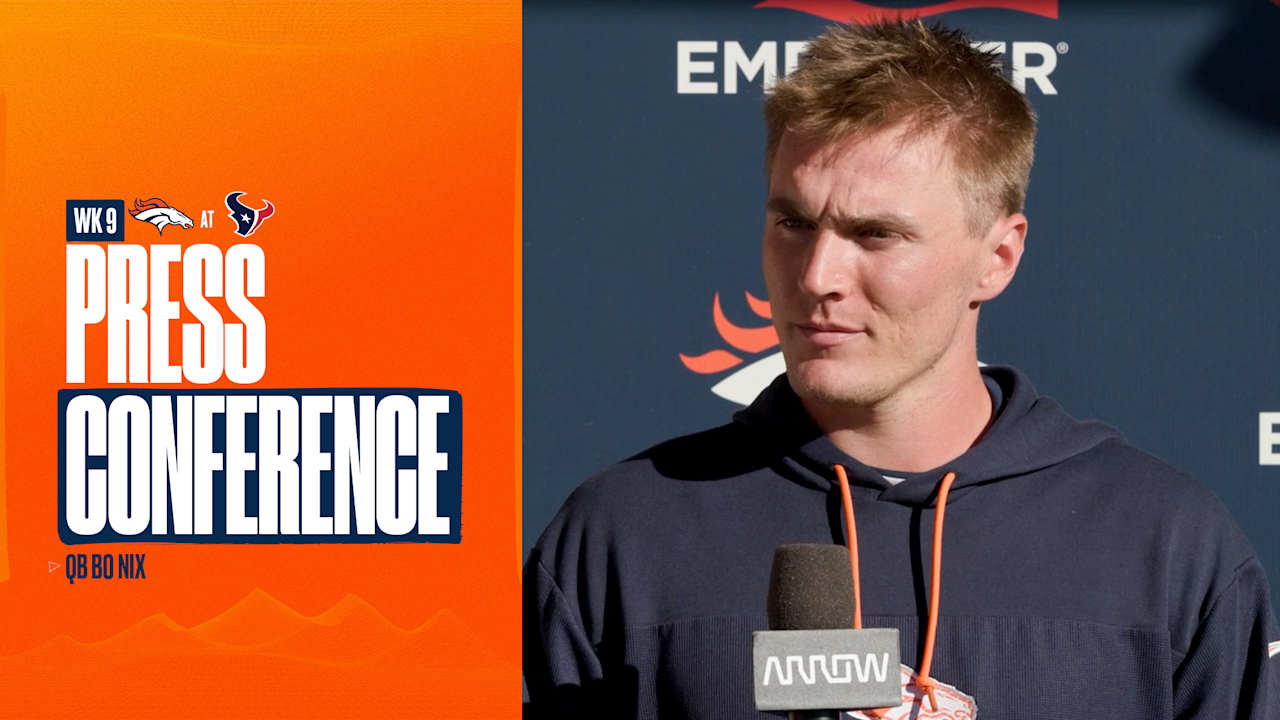 QB Bo Nix on facing Texans' defense: 'They just fly around'