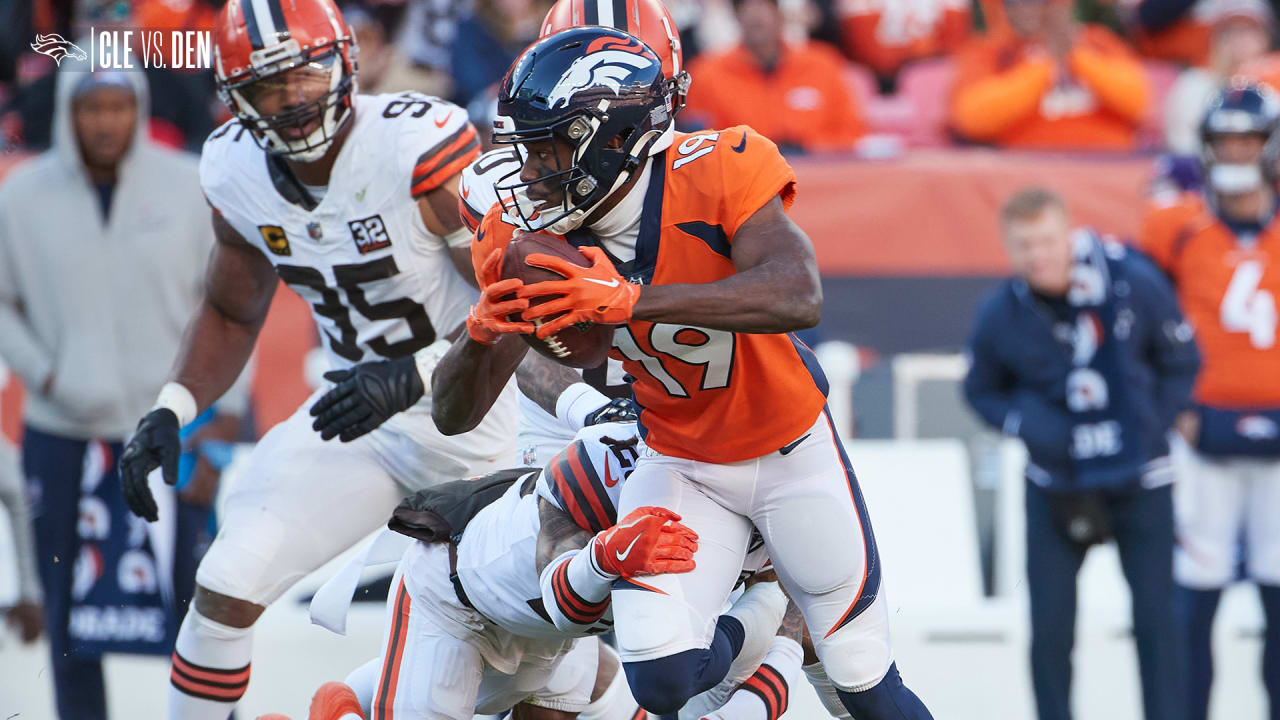 WR Marvin Mims Jr. snags reception for 16-yard gain | Broncos vs. Browns