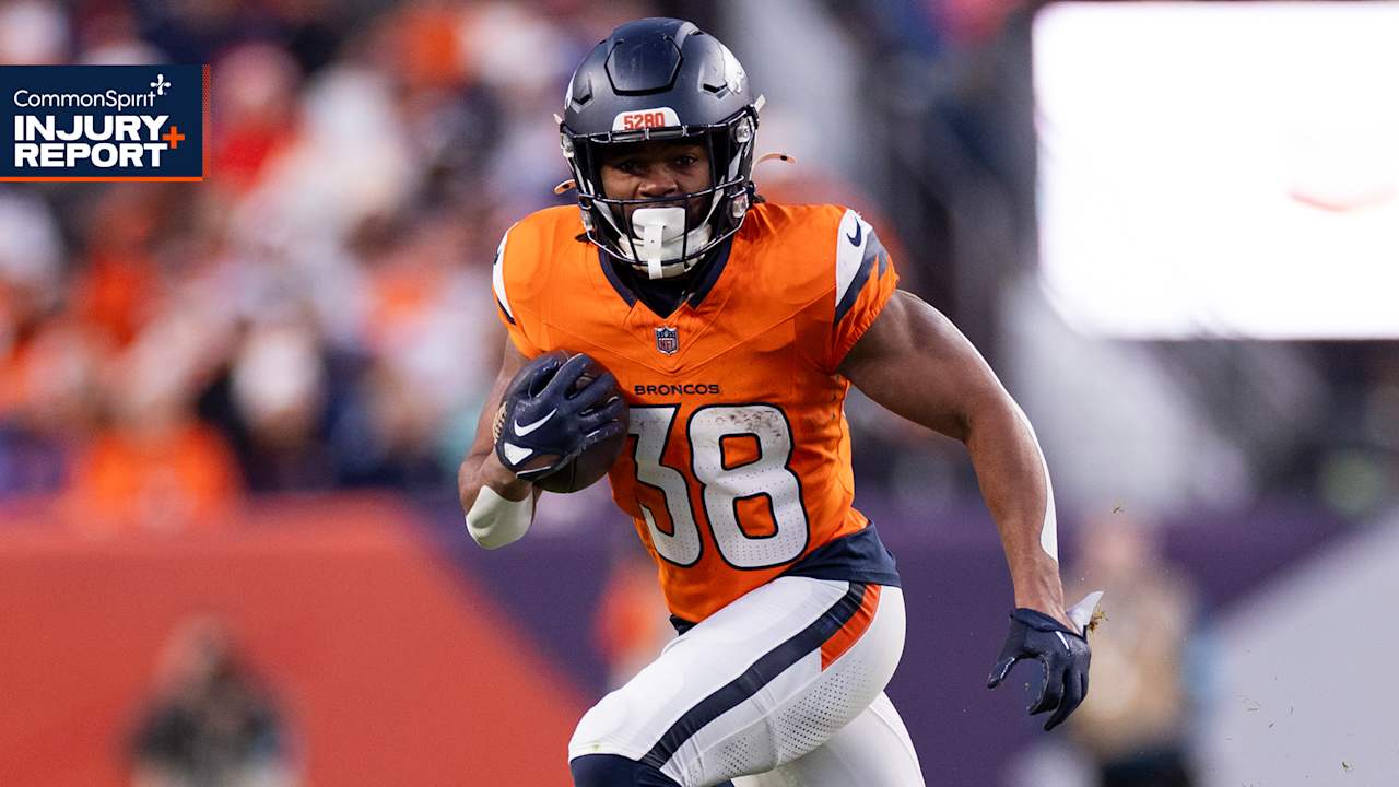 Injury Report: RB Jaleel McLaughlin improves to full participant ahead ...