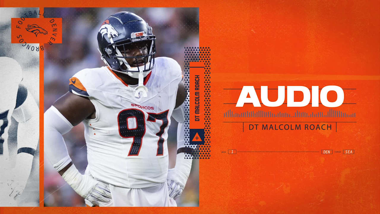 DT Malcolm Roach on preparing for Week 2: 'We can't wait to get back ...