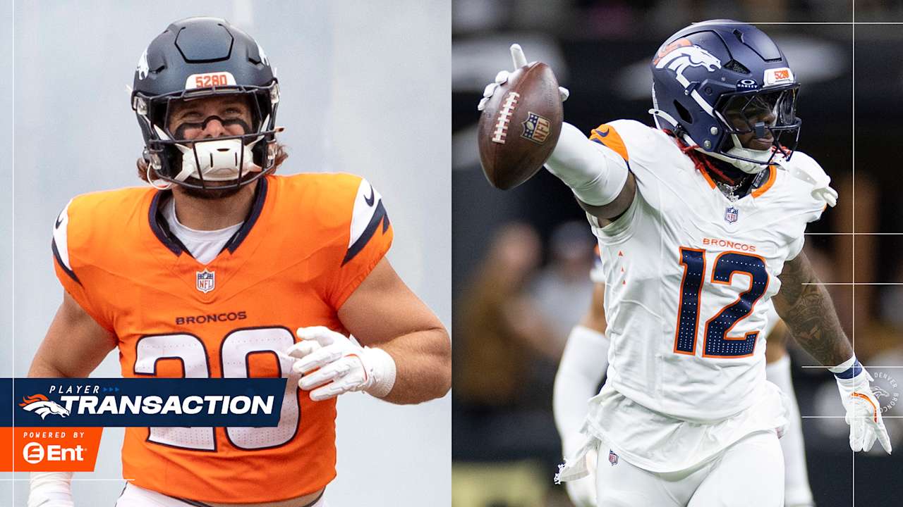 Broncos sign FB Mike Burton to practice squad, elevate Burton and ILB ...