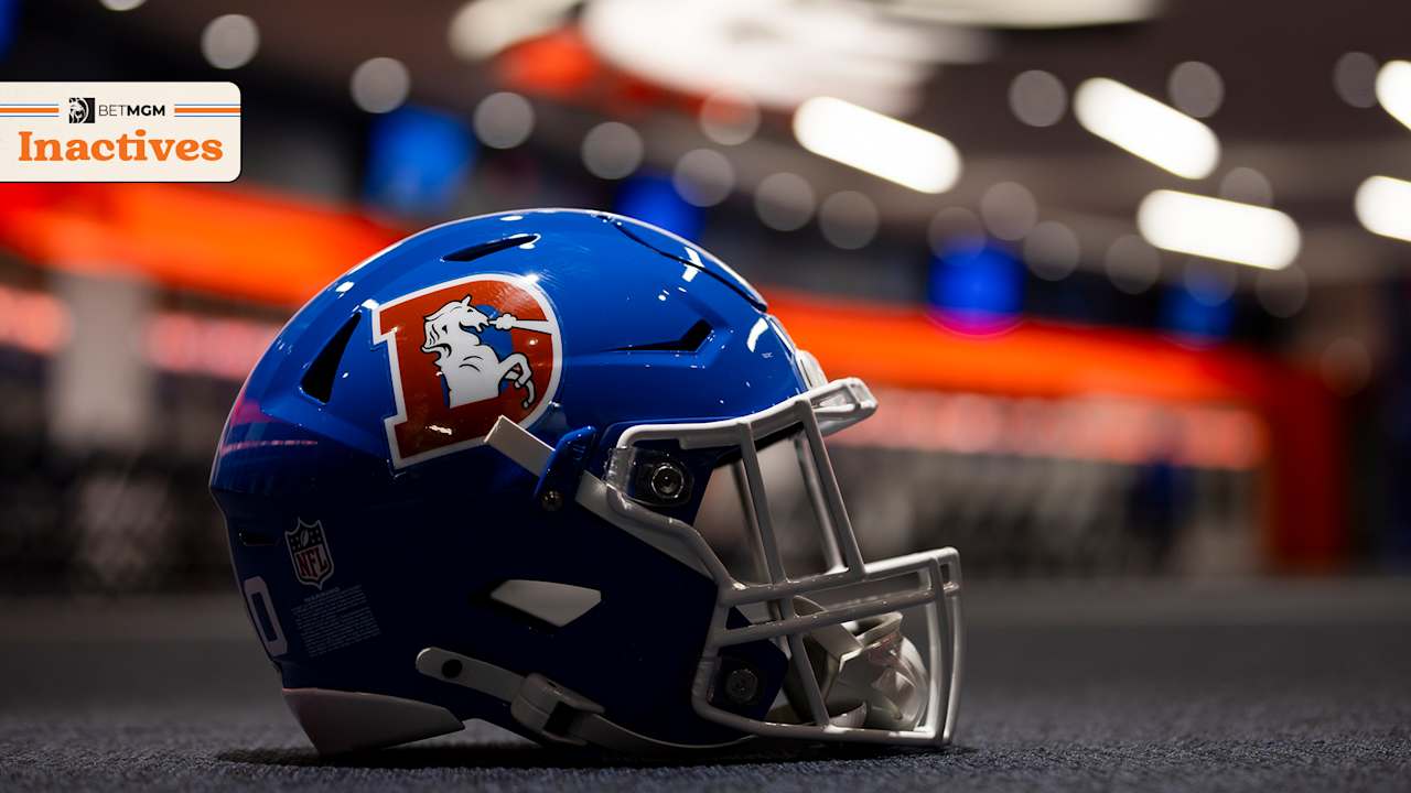 Broncos announce inactives for Week 18 game vs. Chiefs