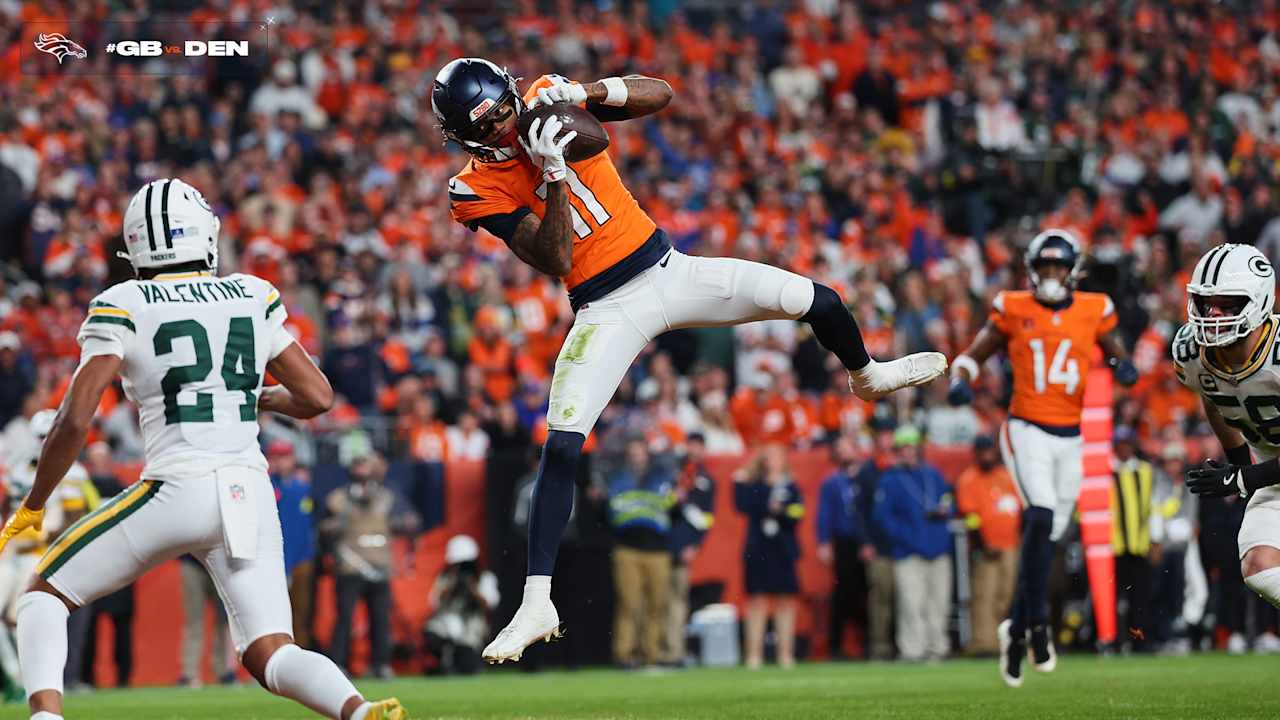 QB Bo Nix ties his career-high with fourth touchdown pass | Broncos vs ...