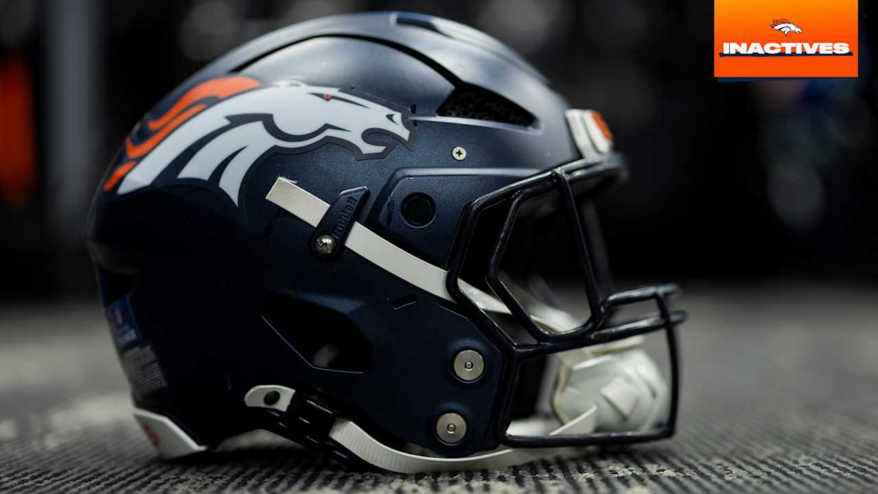 Broncos announce inactives for Week 14 game vs. Raiders
