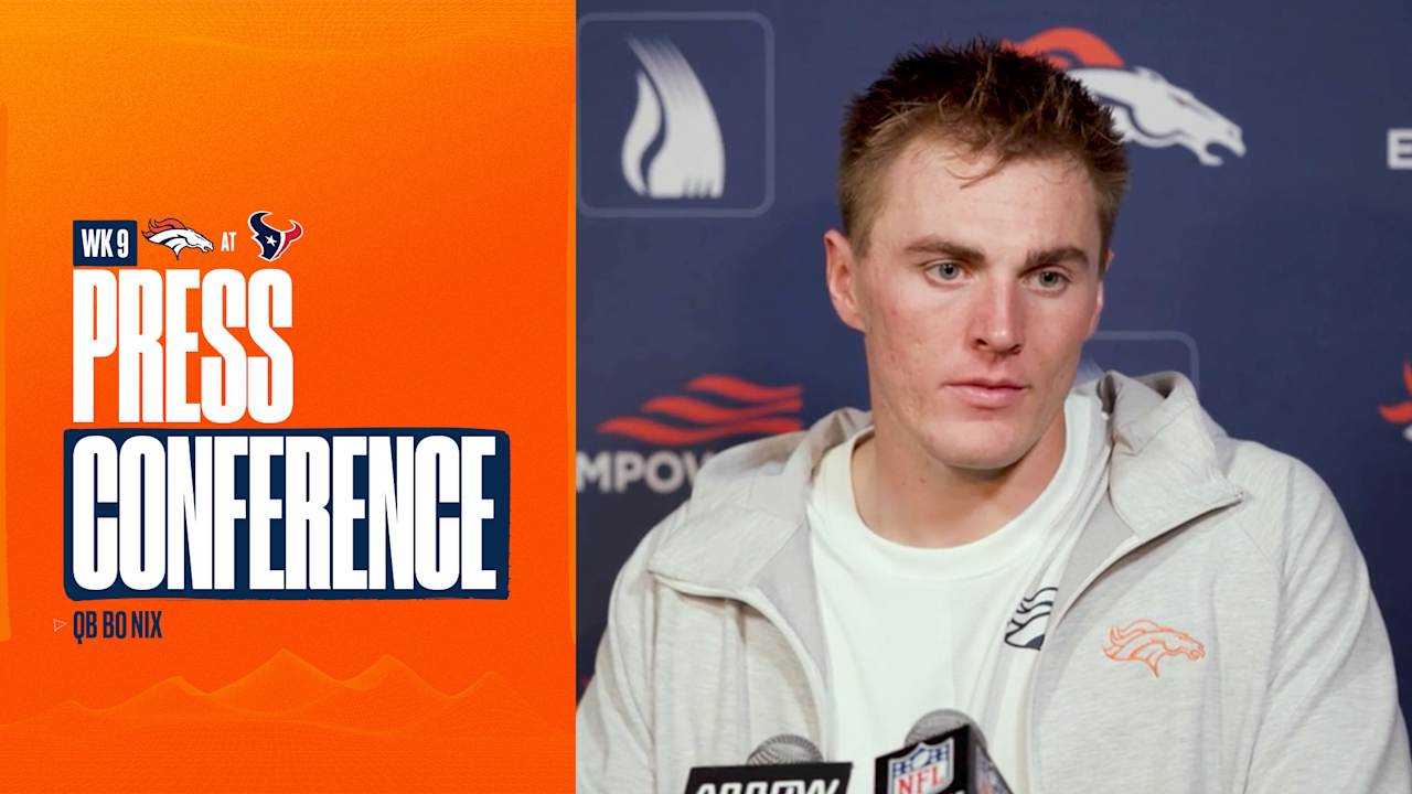 QB Bo Nix on comeback win vs. the Texans: 'It proves we can win tough ...