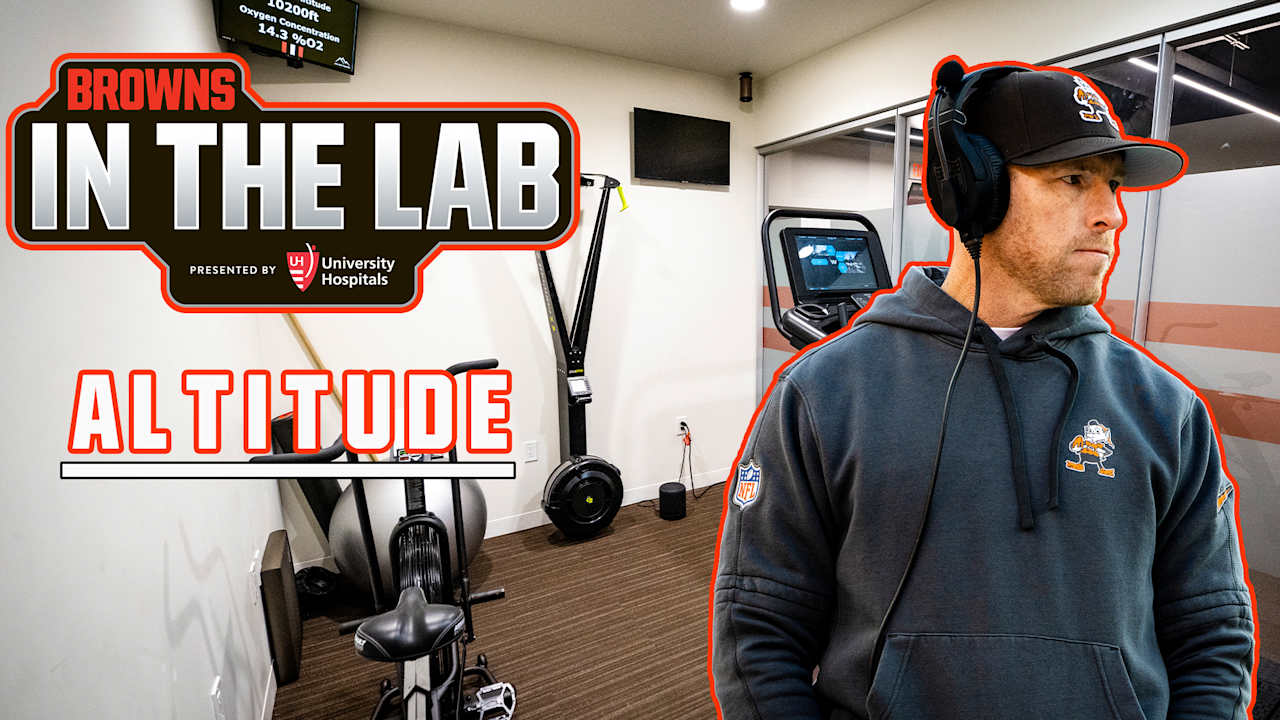 Take a look inside the Browns' Altitude Room! | In the Lab Ep.5