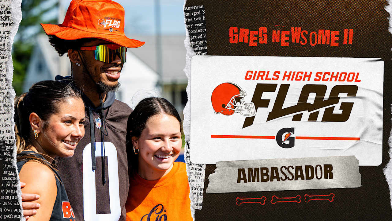 Browns announce girls high school flag football Spring 2025 programming ...
