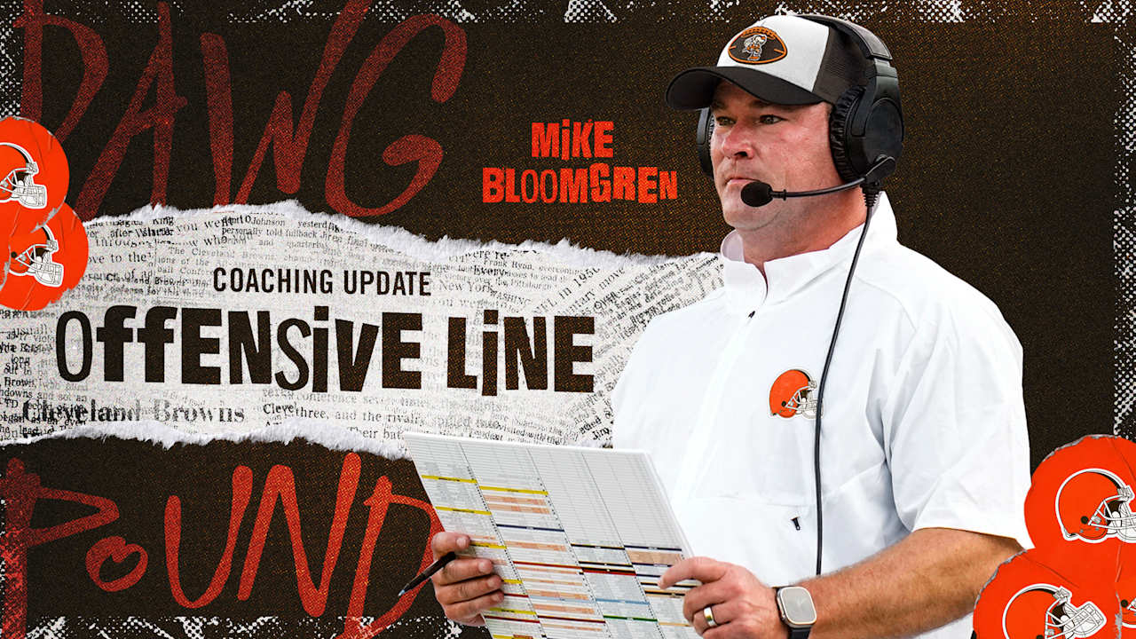 Browns announce Mike Bloomgren as new offensive line coach