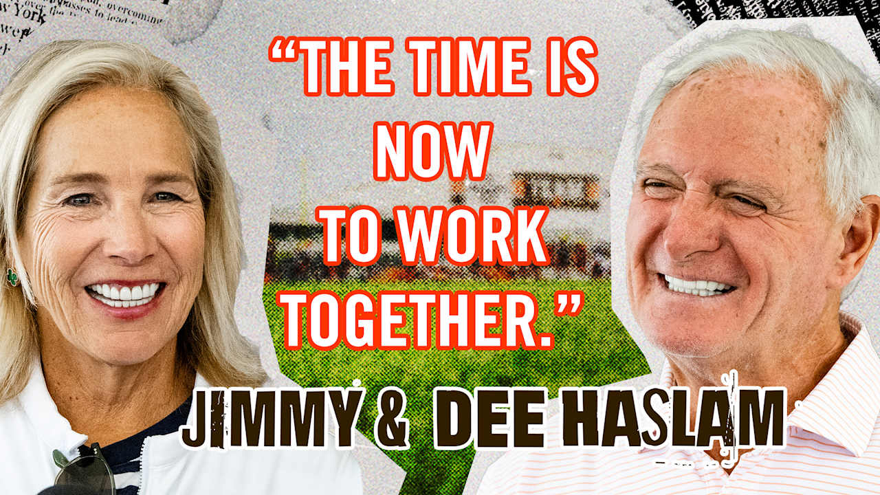 Jimmy and Dee Haslam Press Conference - "The Time is Now To Work Together"
