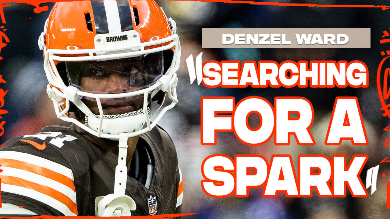 Denzel Ward Press Conference: "Searching for a spark"