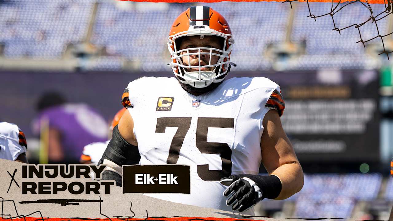 Joel Bitonio questionable for Week 3 vs. the Packers