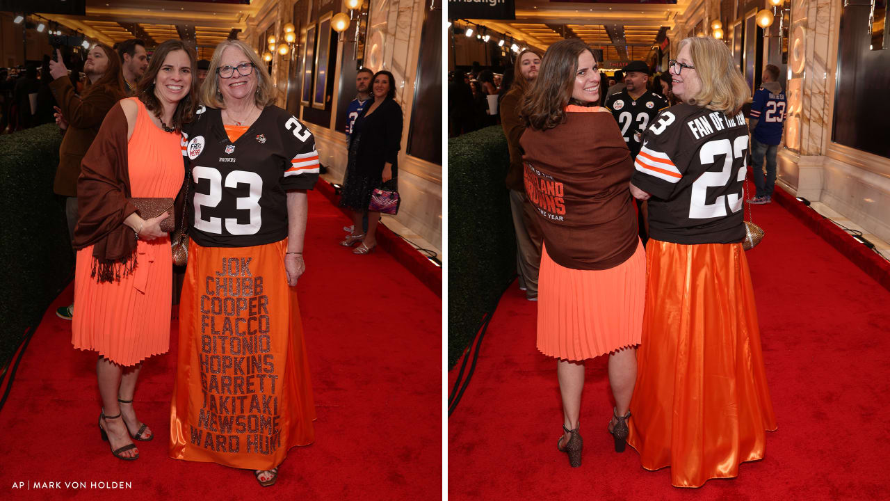 Browns Fan of the Year Kathy Laurich-Hryb shares her Super Bowl LVIII ...
