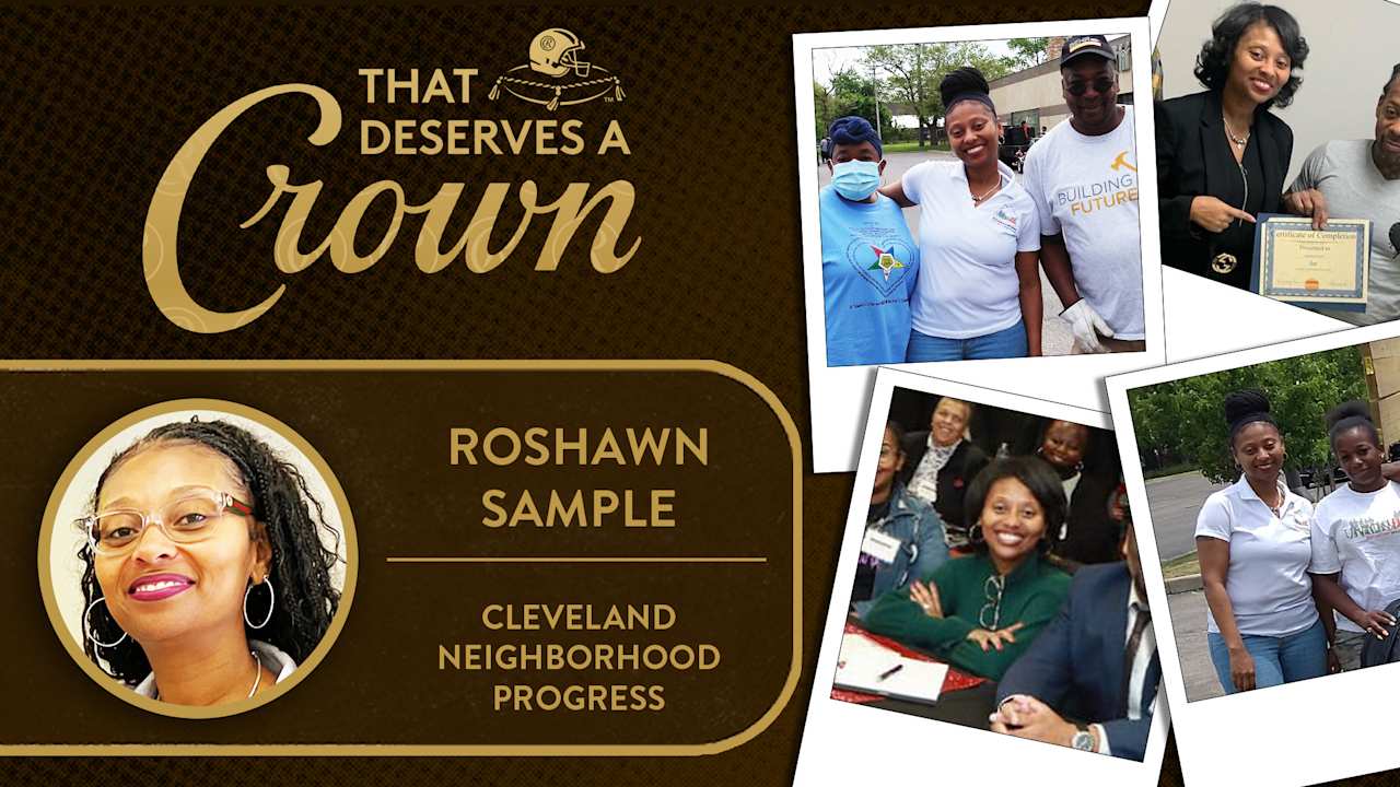Celebrating Community Hero Roshawn Sample | That Deserves a Crown