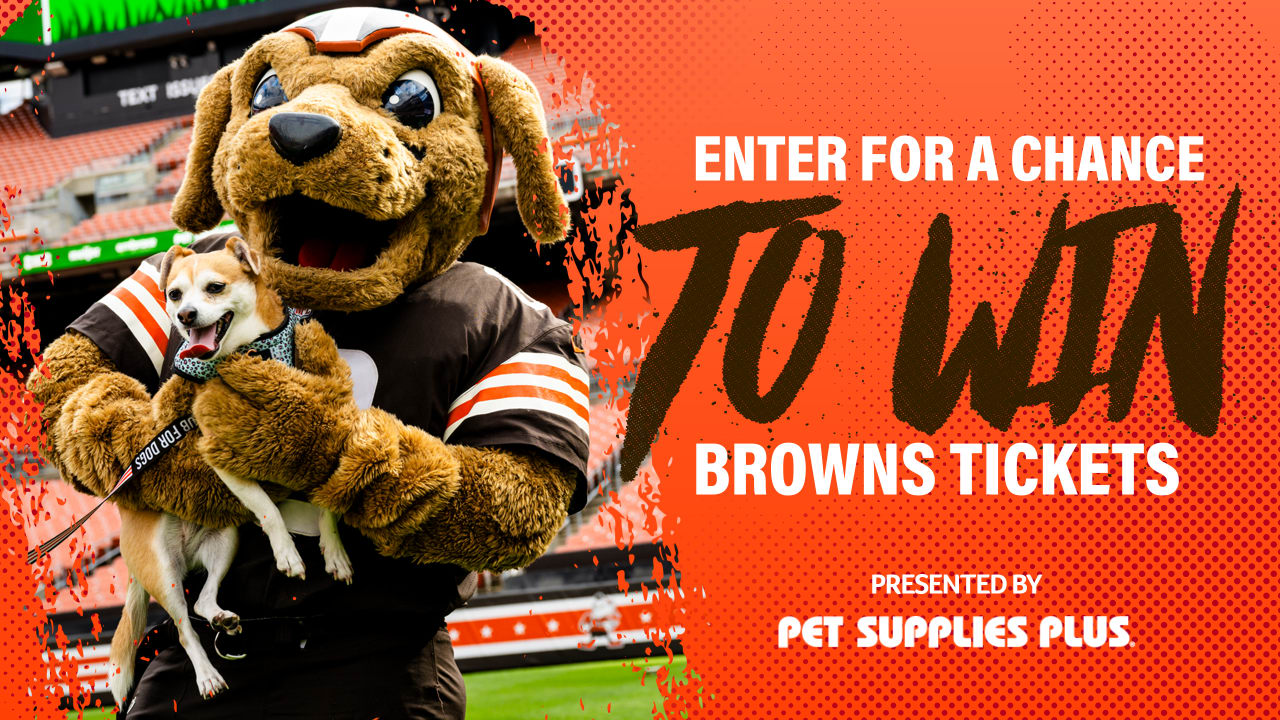 Enter to win tickets to a Browns' home game