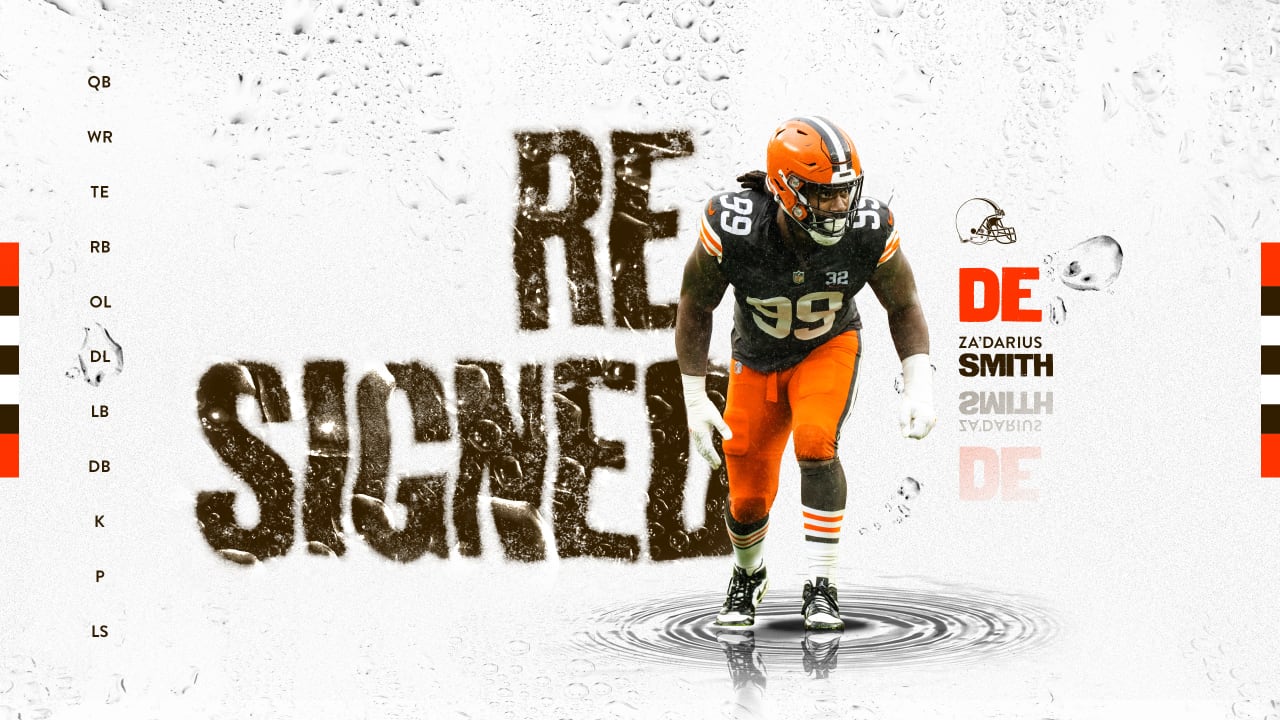 DE Za'Darius Smith re-signs with the Browns