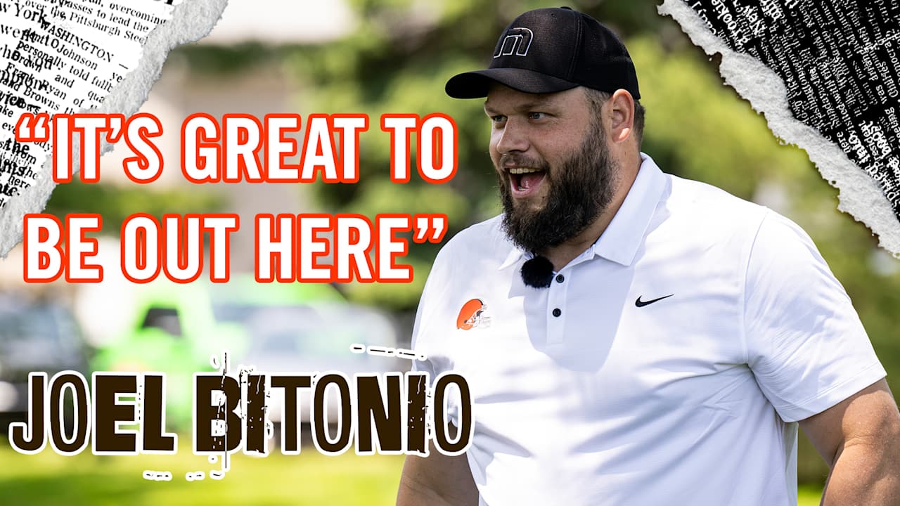 Joel Bitonio Press Conference: "We're trying to work for it"