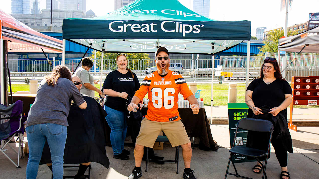 Great Clips partners with Browns and UH for month of October