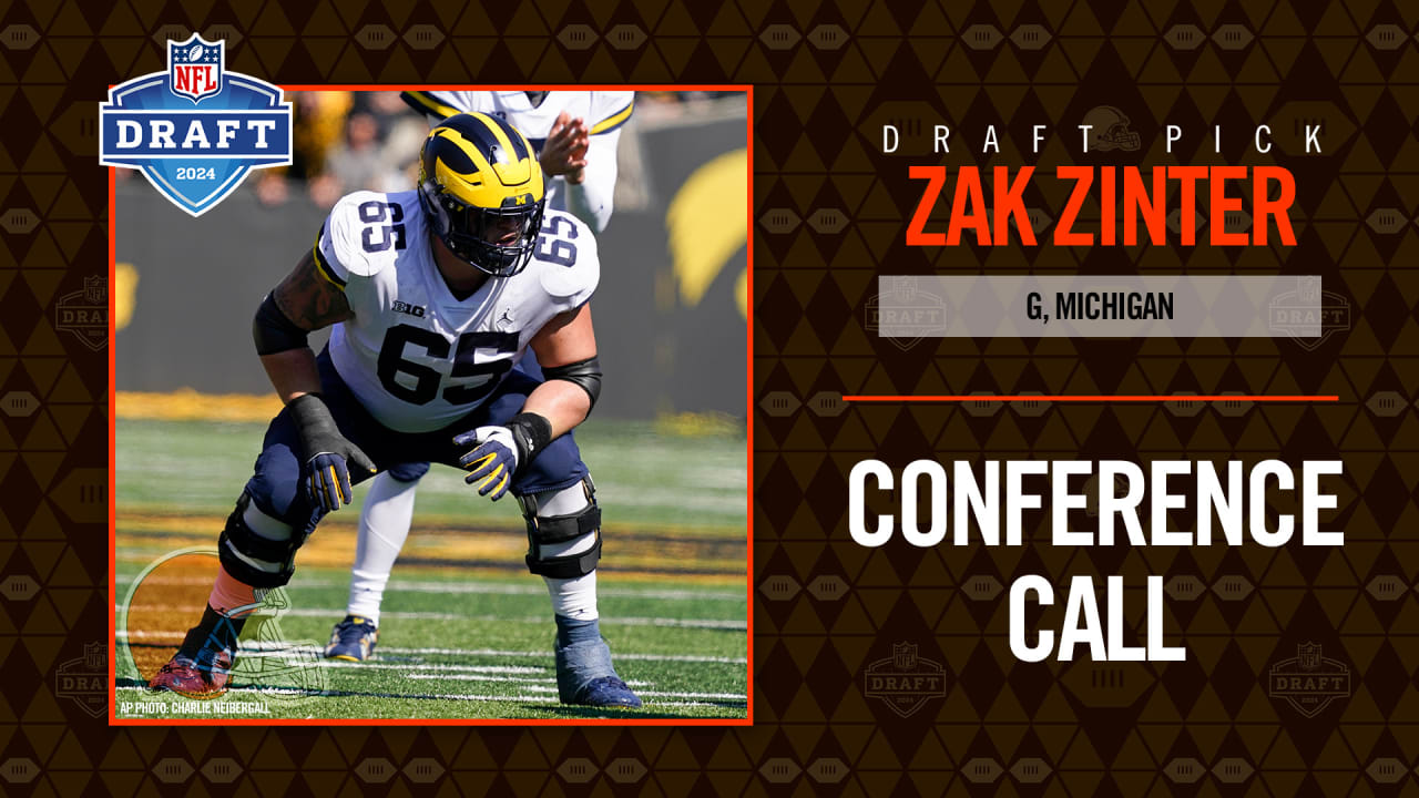 Zak Zinter Conference Call | 2024 NFL Draft