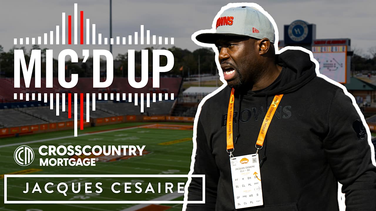 "I want you to explode of the Ball!" Jacques Cesaire Mic'd Up | Senior ...