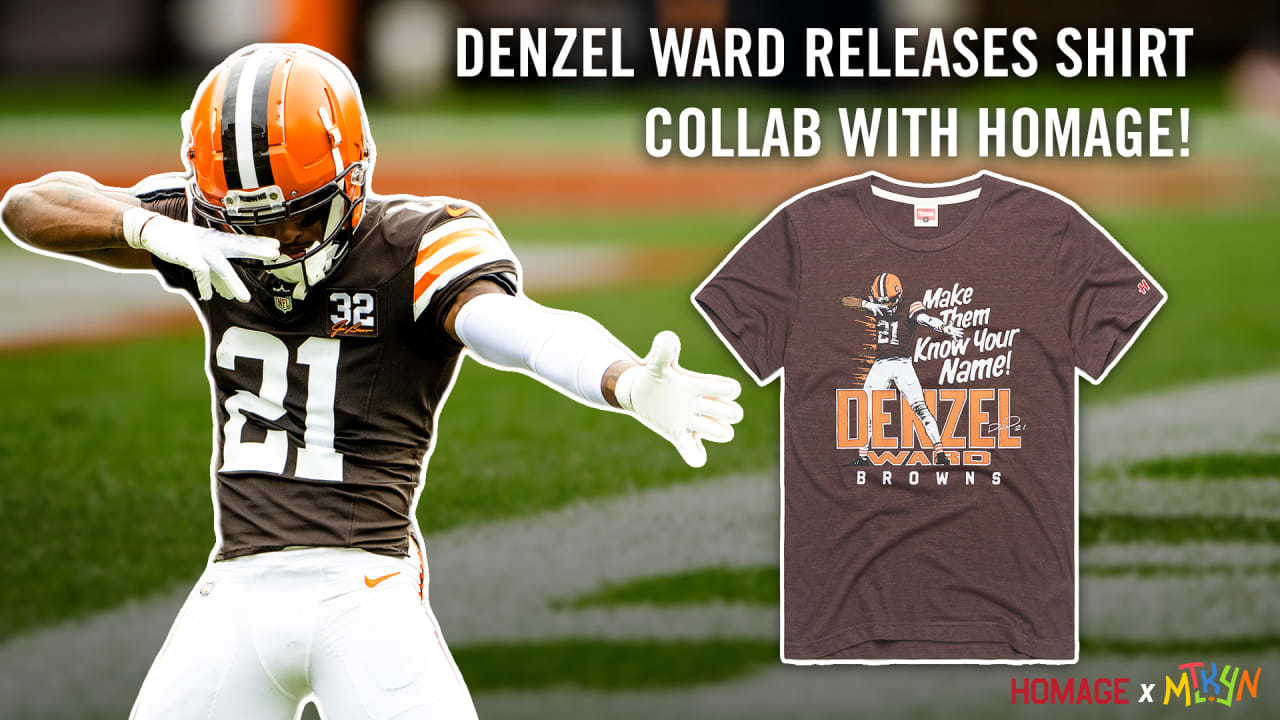 Denzel Ward and HOMAGE team up to benefit the Make Them Know Your Name ...
