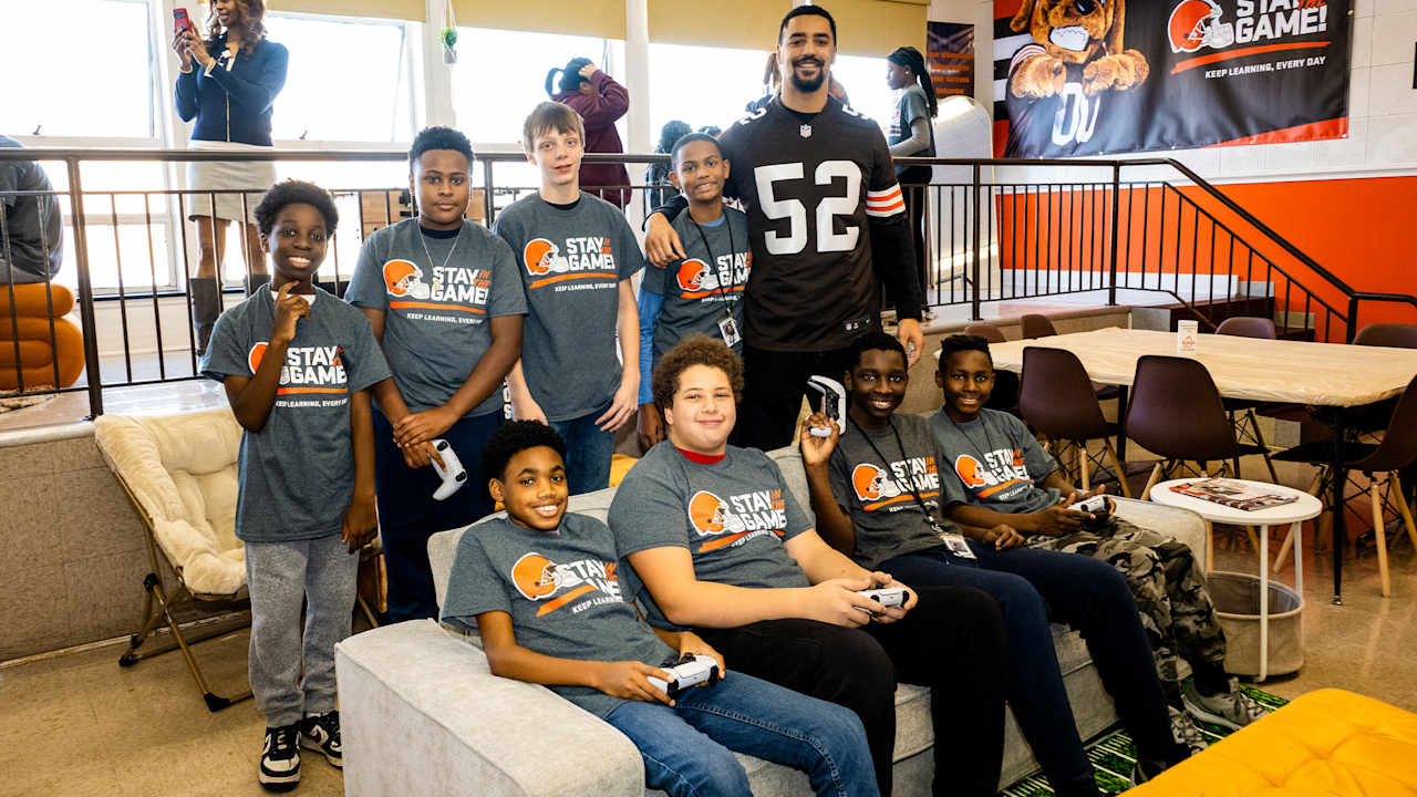 Cleveland Browns Foundation opens sixth Stay in the Game! Room at ...