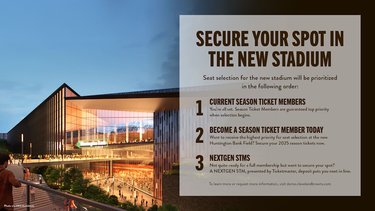 Current Season Ticket Members hold top priority for seat selection at ...