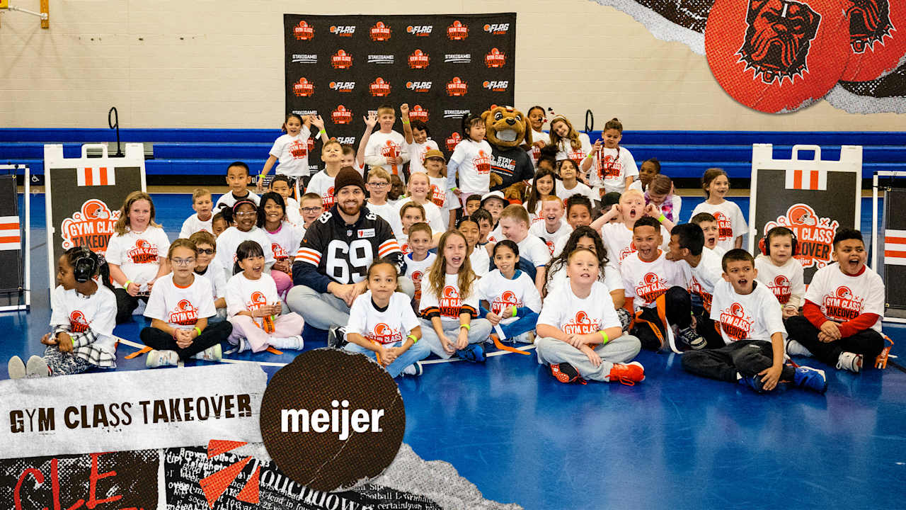 Browns host third Gym Class Takeover of 2024 fall semester at Brooklyn ...
