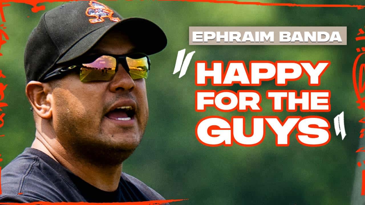 Ephriam Banda Press Conference: "Happy for the guys"