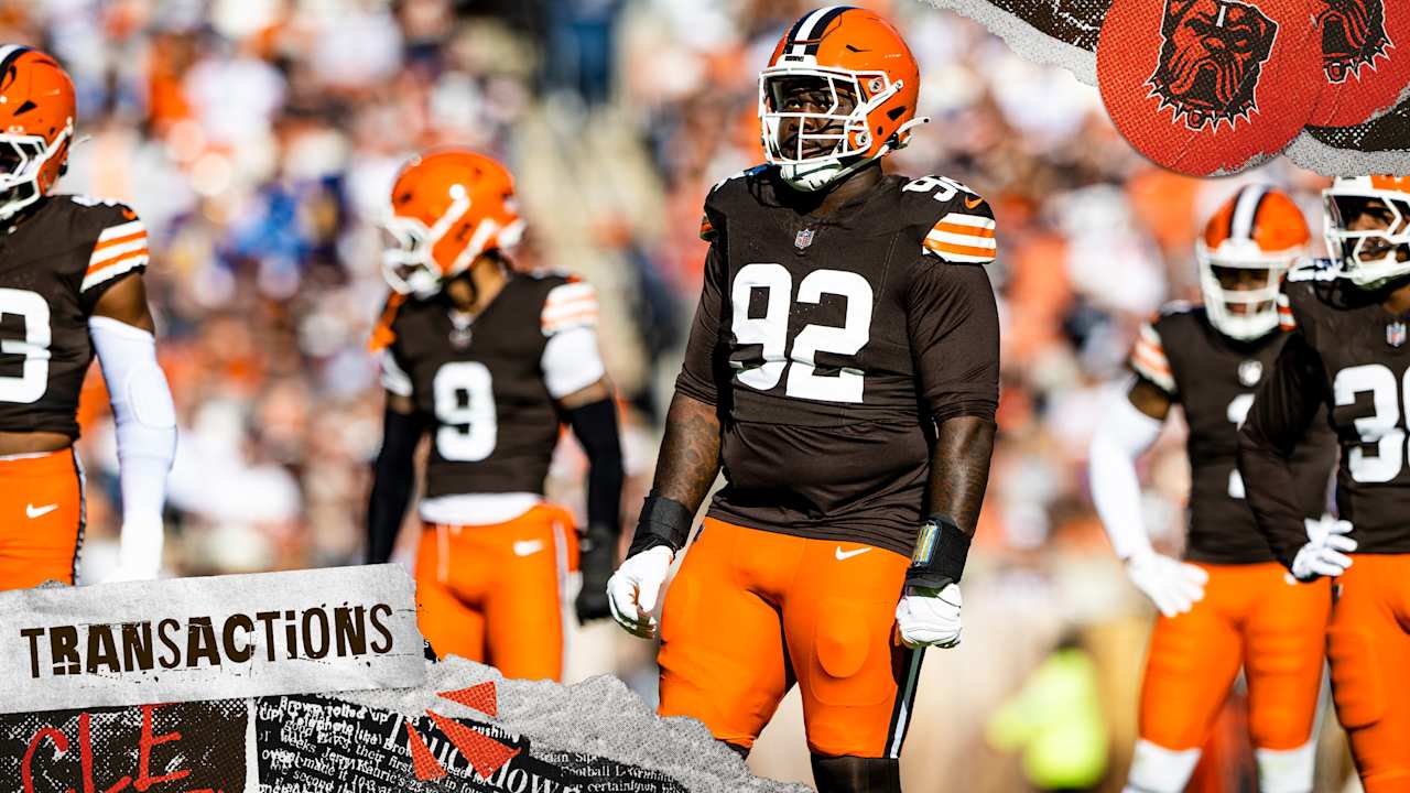 Browns sign DT Sam Kamara and DE Elerson Smith to active roster