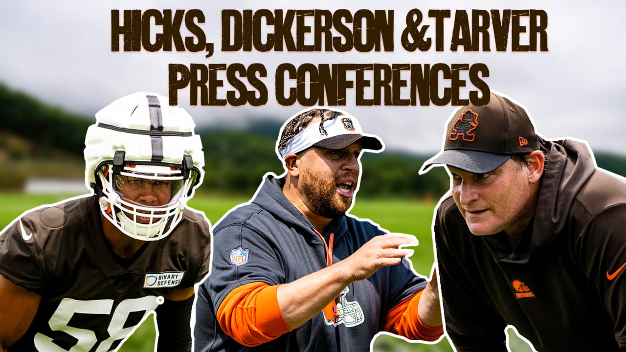 Andy Dickerson, Jason Tarver & Jordan Hicks | Press Conference