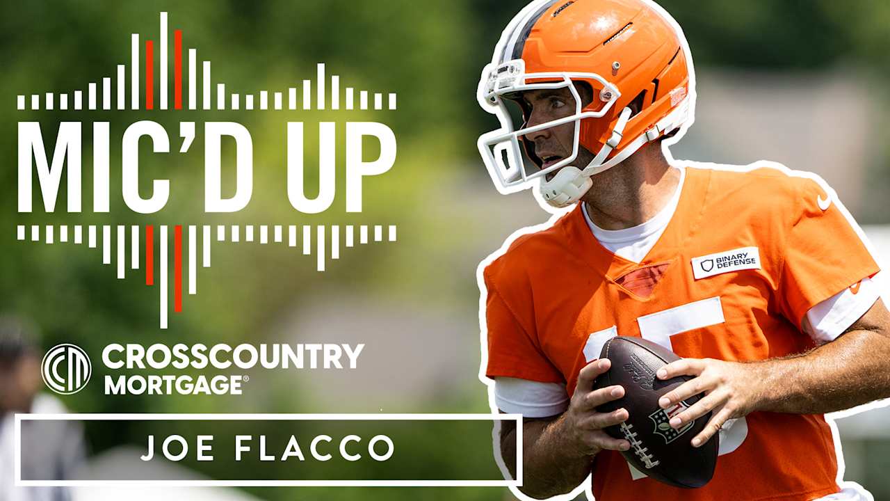 Joe Flacco Mic'd Up: Training Camp Day 8