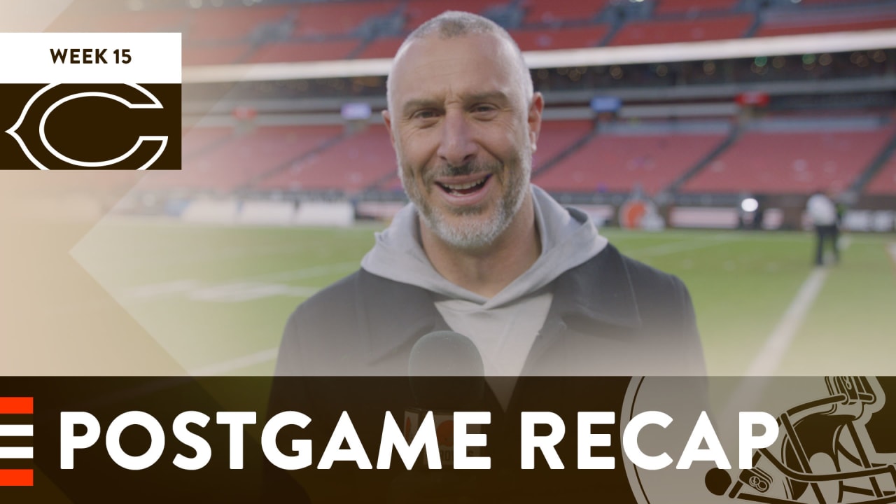 Browns vs. Bears Postgame Recap | Cleveland Browns