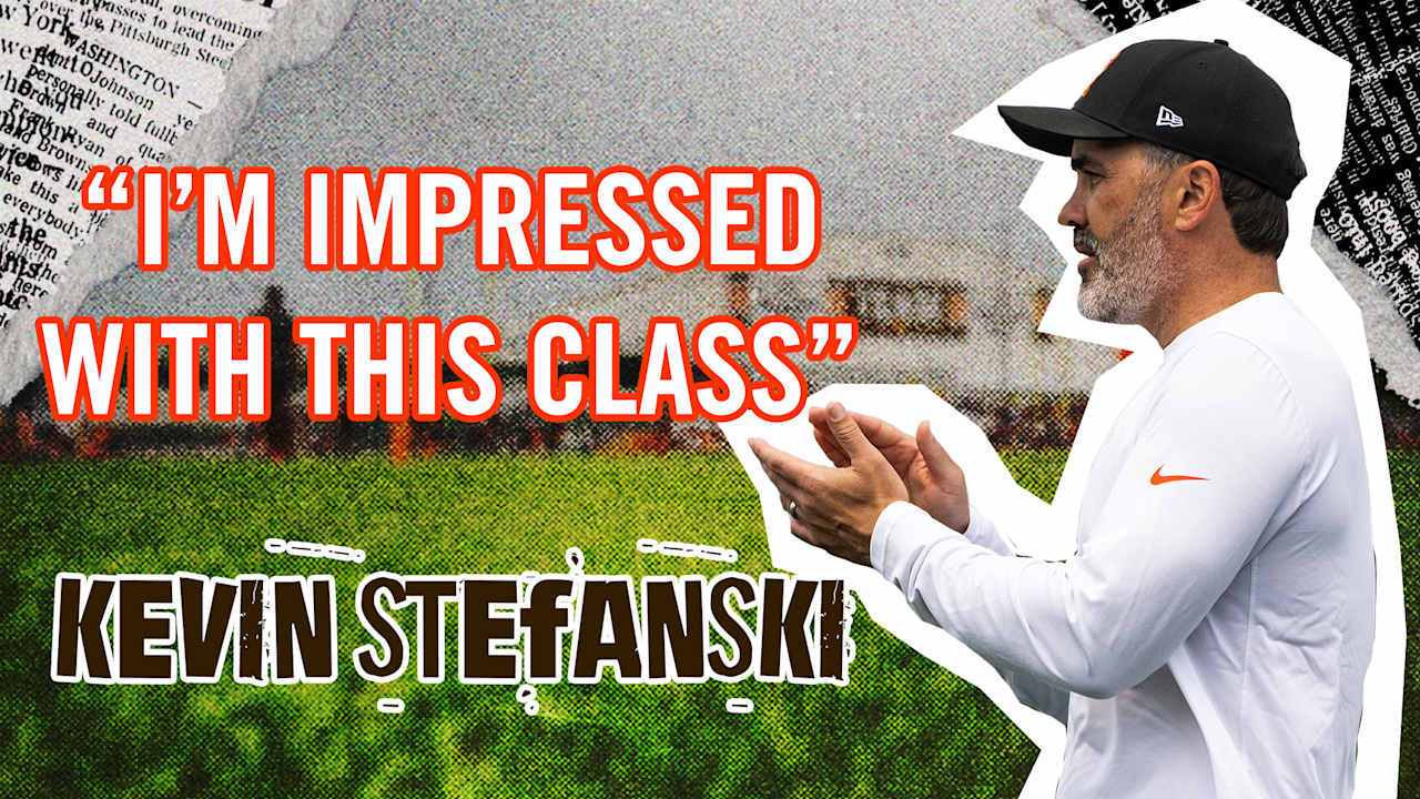 Kevin Stefanski Press Conference: "I'm impressed with this class"