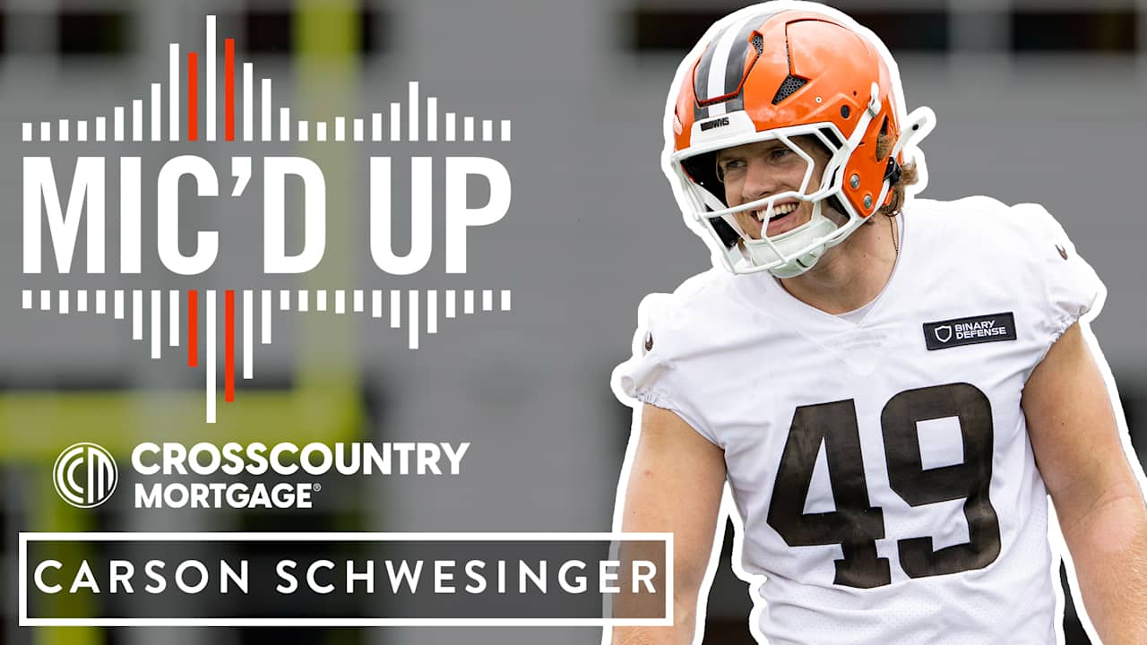 Carson Schwesinger Mic'd Up: Training Camp Day 9
