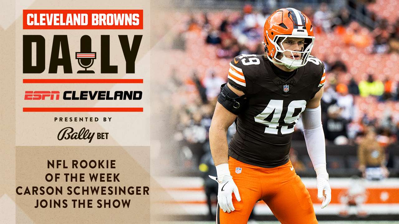 NFL Rookie of the Week Carson Schwesinger Joins the Show - 11.21.25 ...